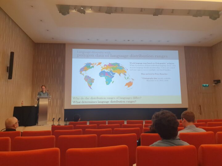 Outi Vesakoski as a speker in the QC-LESTE workshop in Paris | Human ...