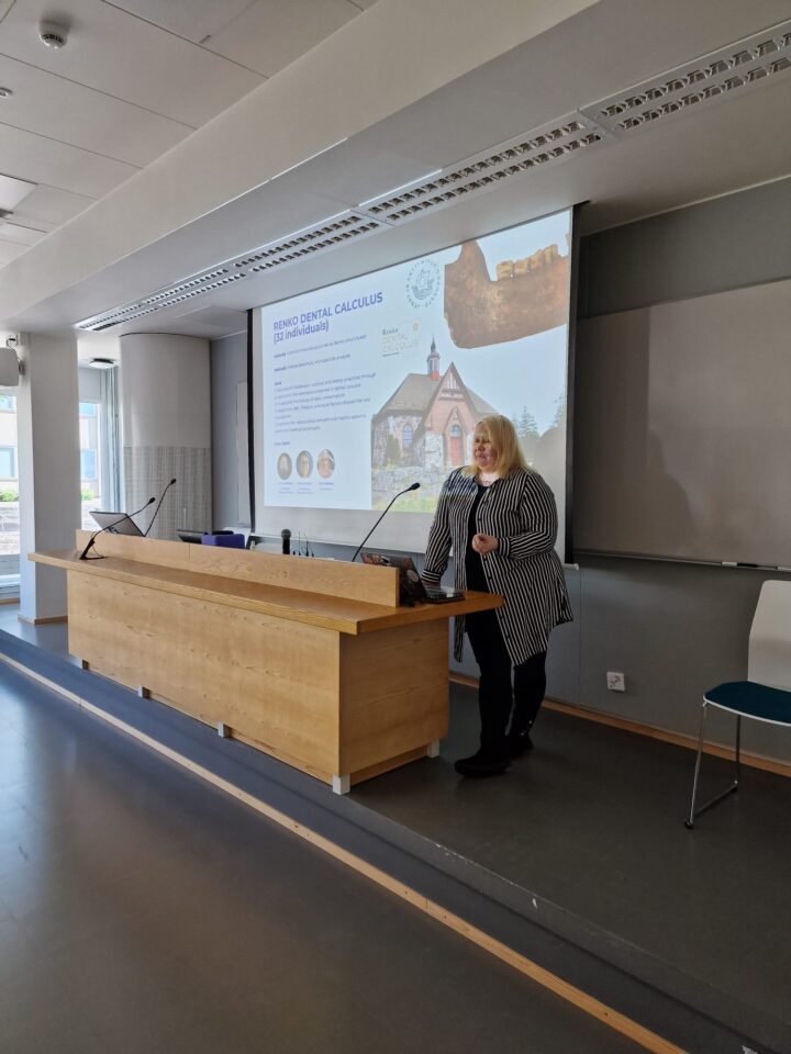 Ulla Nordfors gave a talk on bioarchaeology | Human Diversity