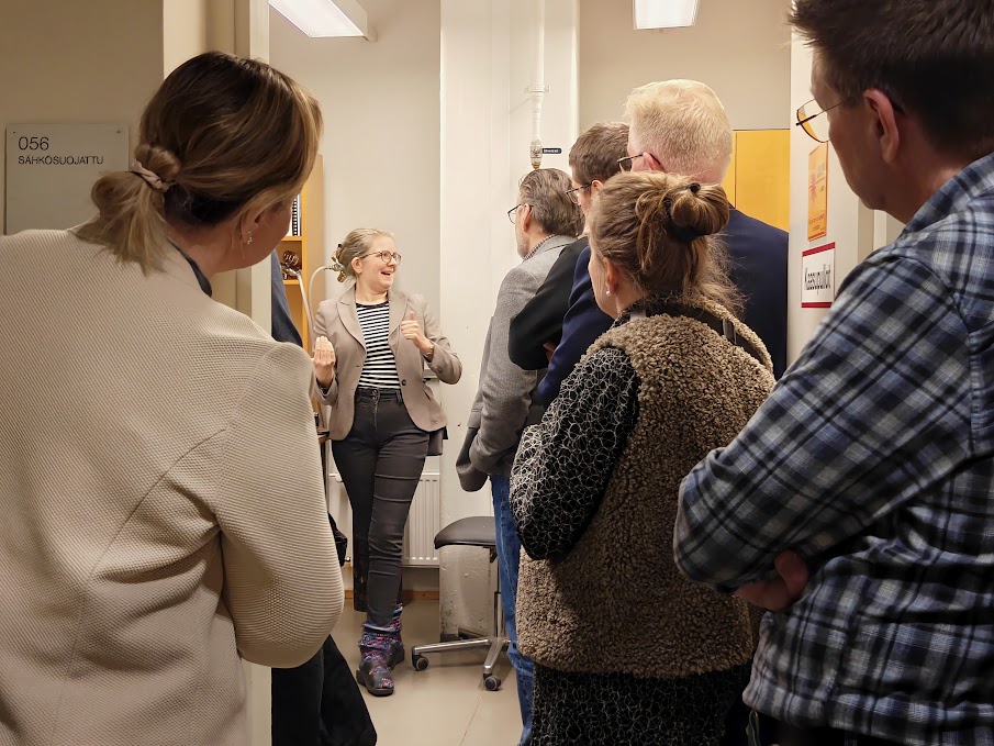 Business Turku and local companies came for a visit | Memristors and ...