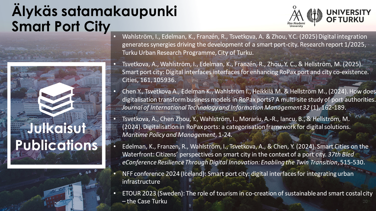 New reports published on the results of Smart Port City project | SMART ...