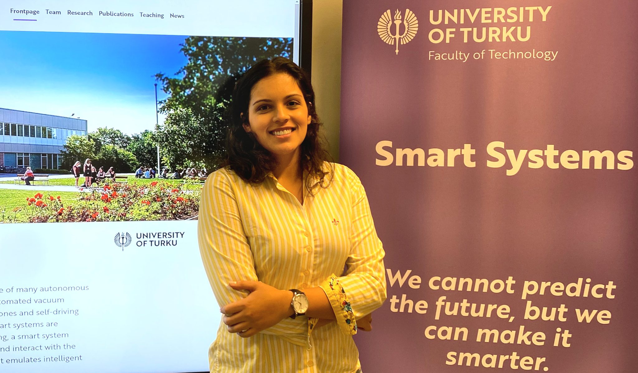 Let's welcome our new postdoctoral researcher Kandice Barros | Smart Systems