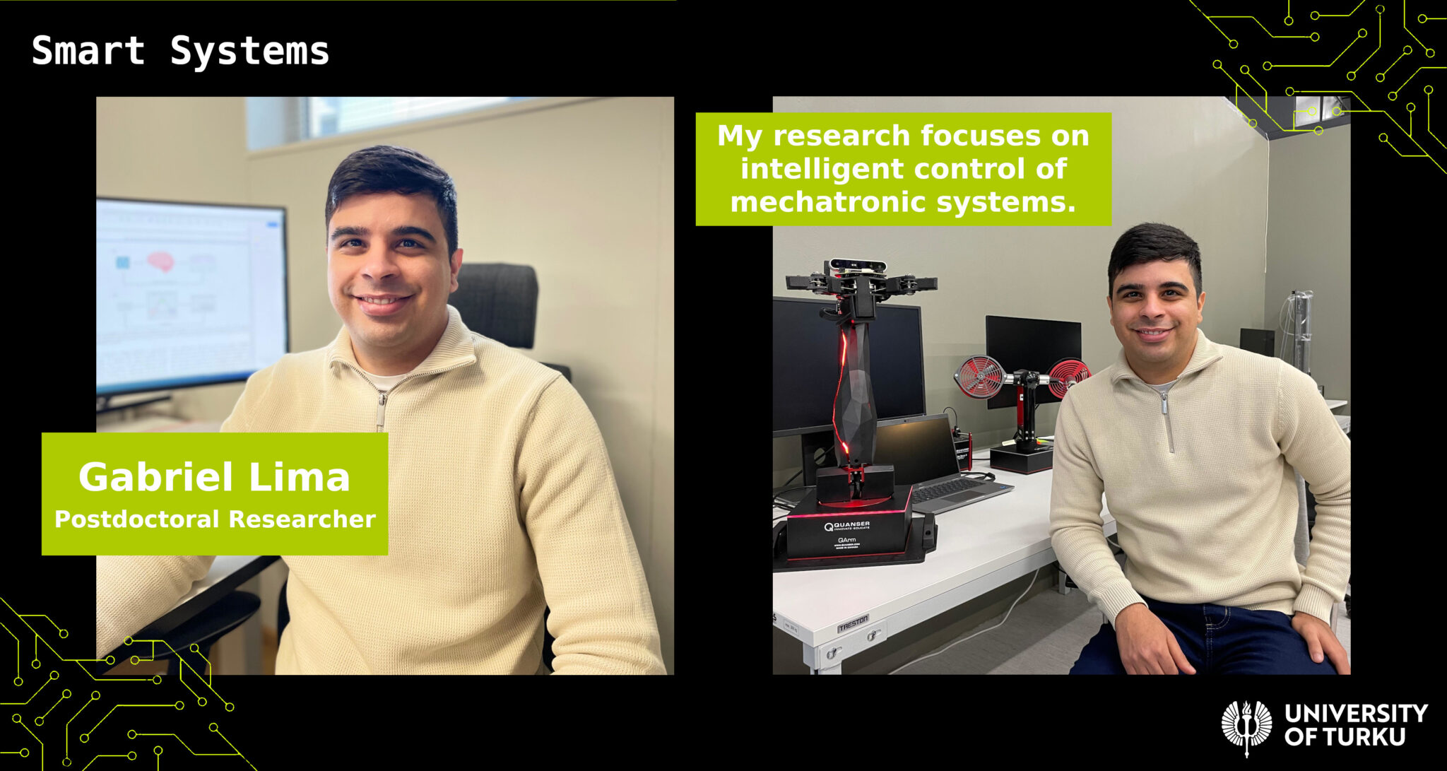 Smart people in focus: Gabriel Lima | Smart Systems