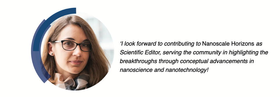 Jovana V. Milić Joins Nanoscale Horizons Editorial Board | SMAT ...