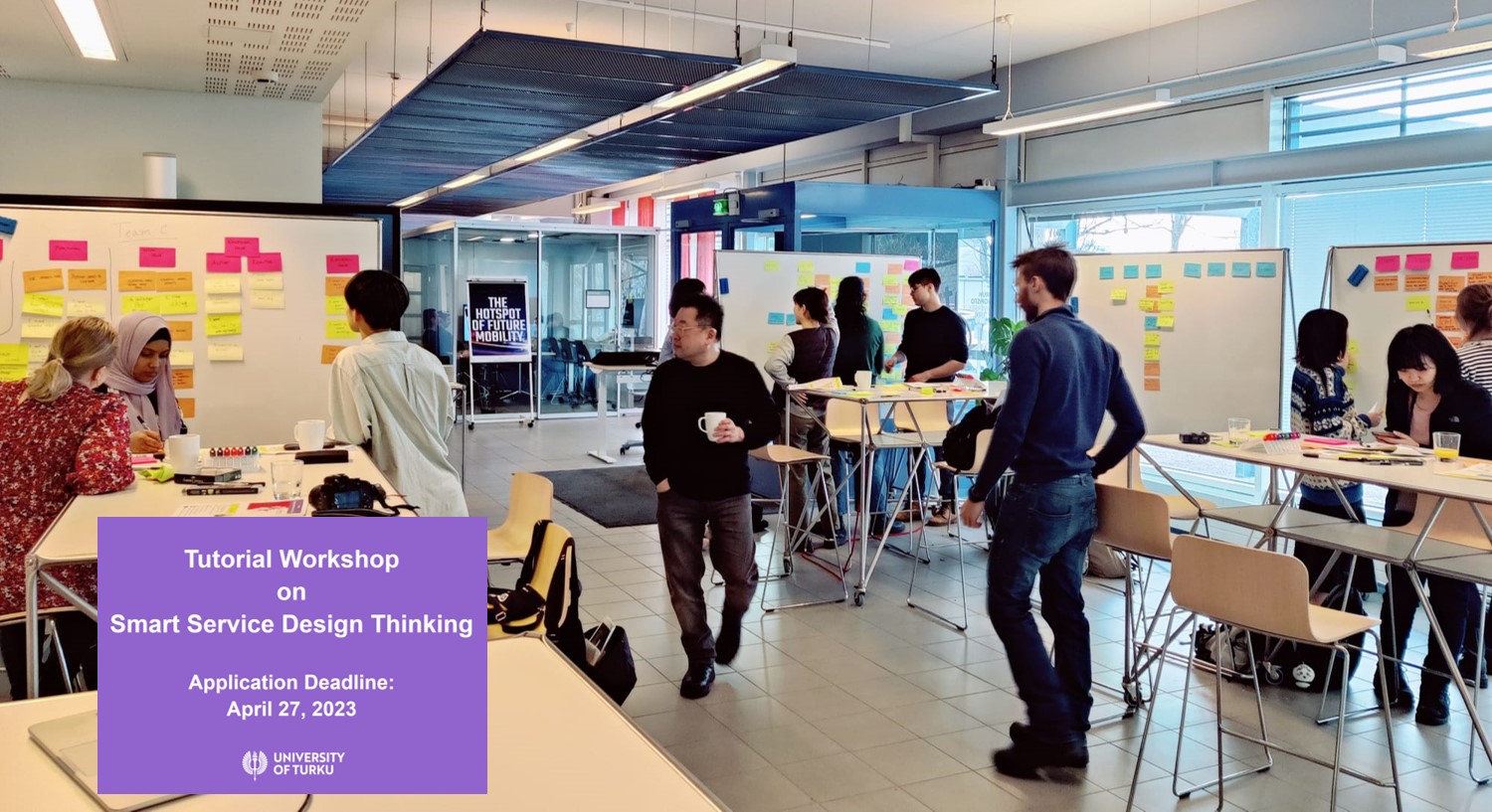 Smart Service Design Thinking Tutorial Workshop, May 10, 17, 24, and 31, 17:00 - 19:30 | Turku ...