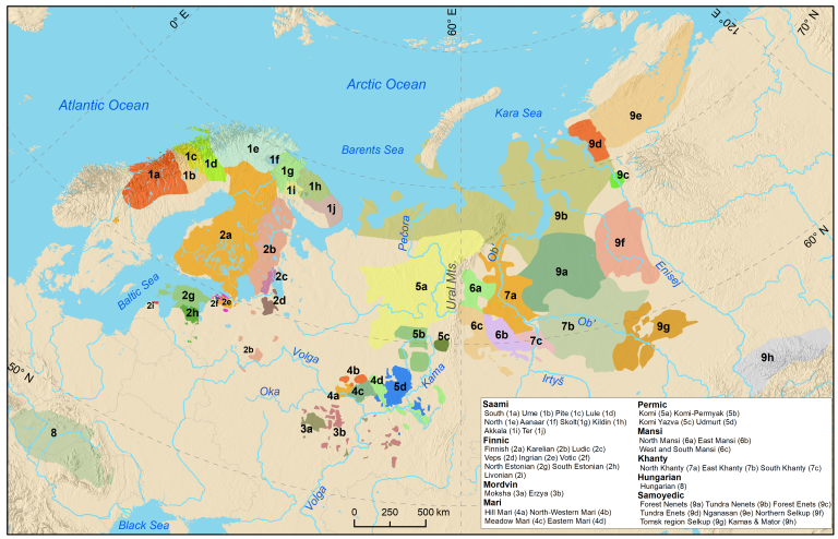 Language maps | URHIA