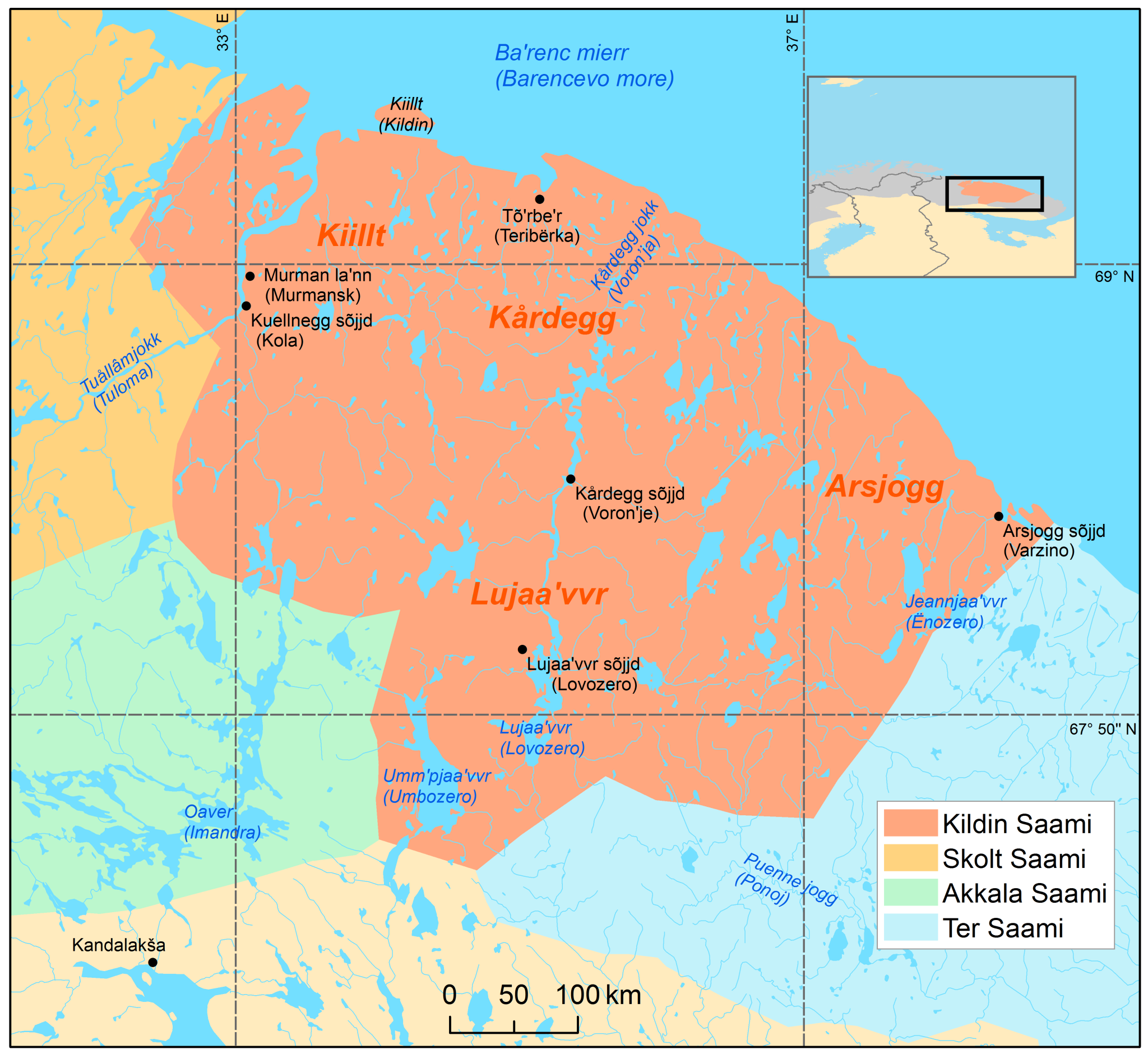 Language maps | URHIA